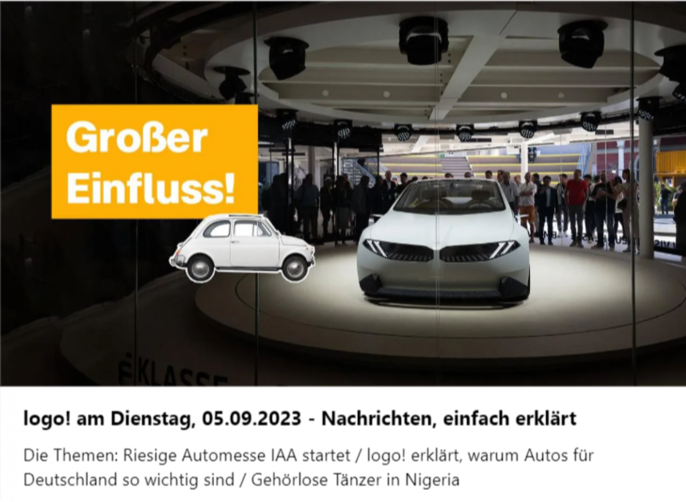 Frühstücksei #37: Deutsche Autoindustrie - Duitsland Instituut