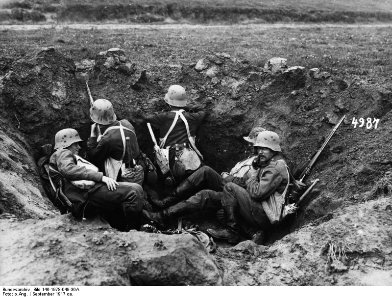 De loopgraven aan het westelijk front - Duitsland Instituut
